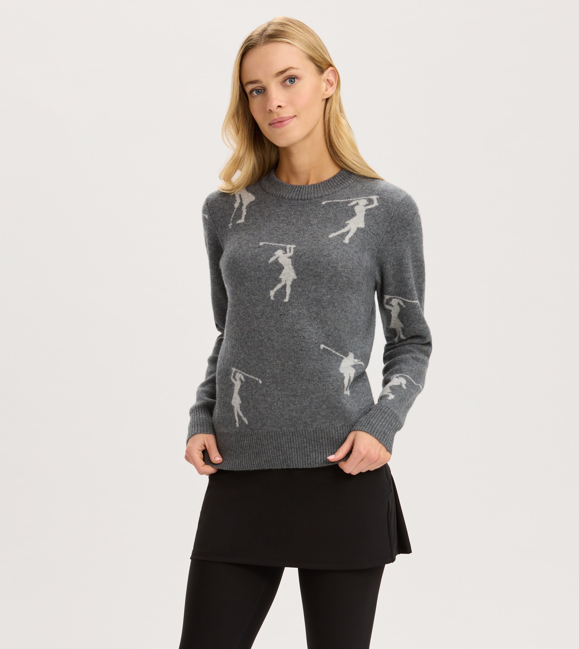 Renwick Skier Intarsia Sweater