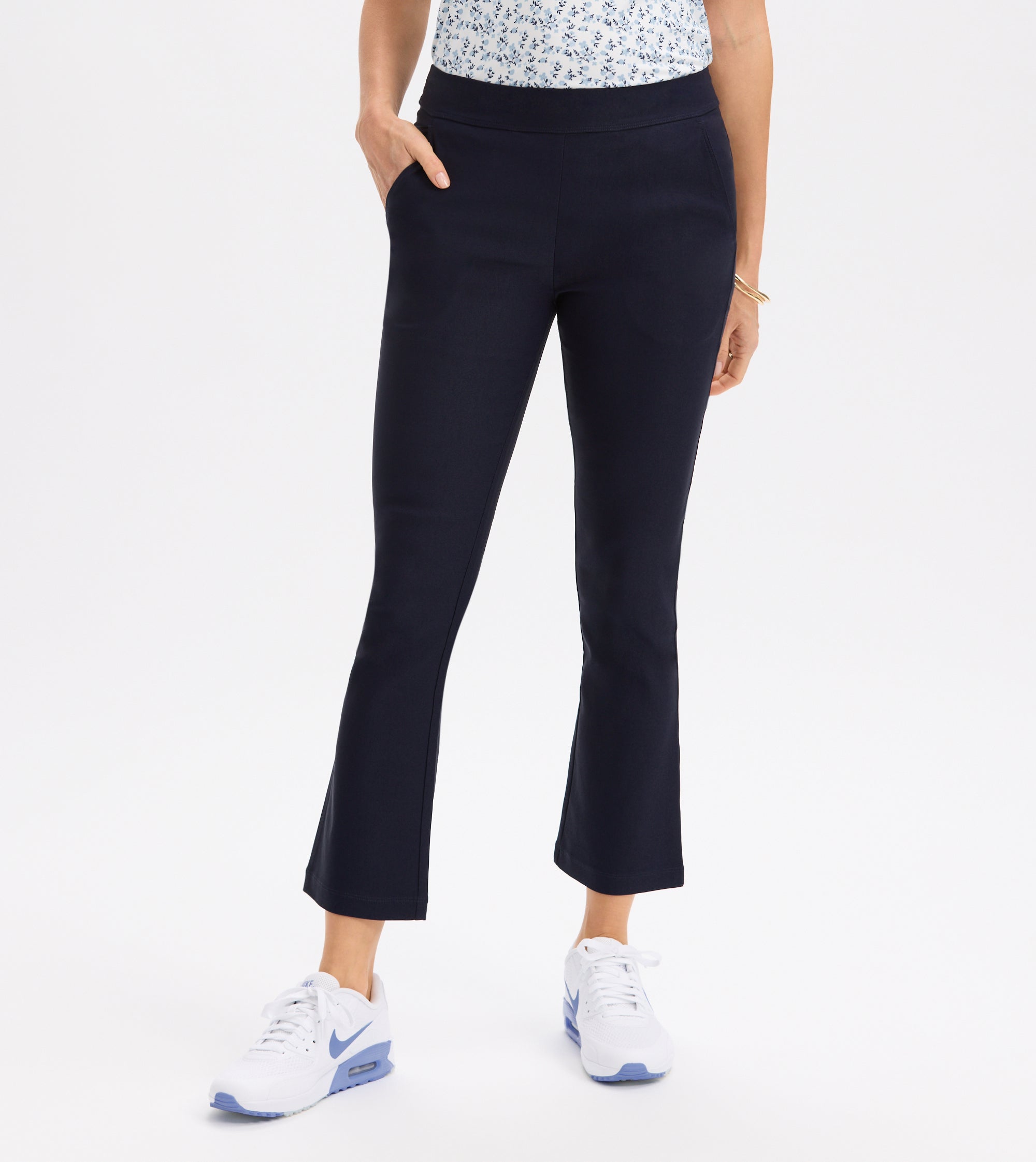 Renwick Ladies Kick Flare Stretch Twill Pant