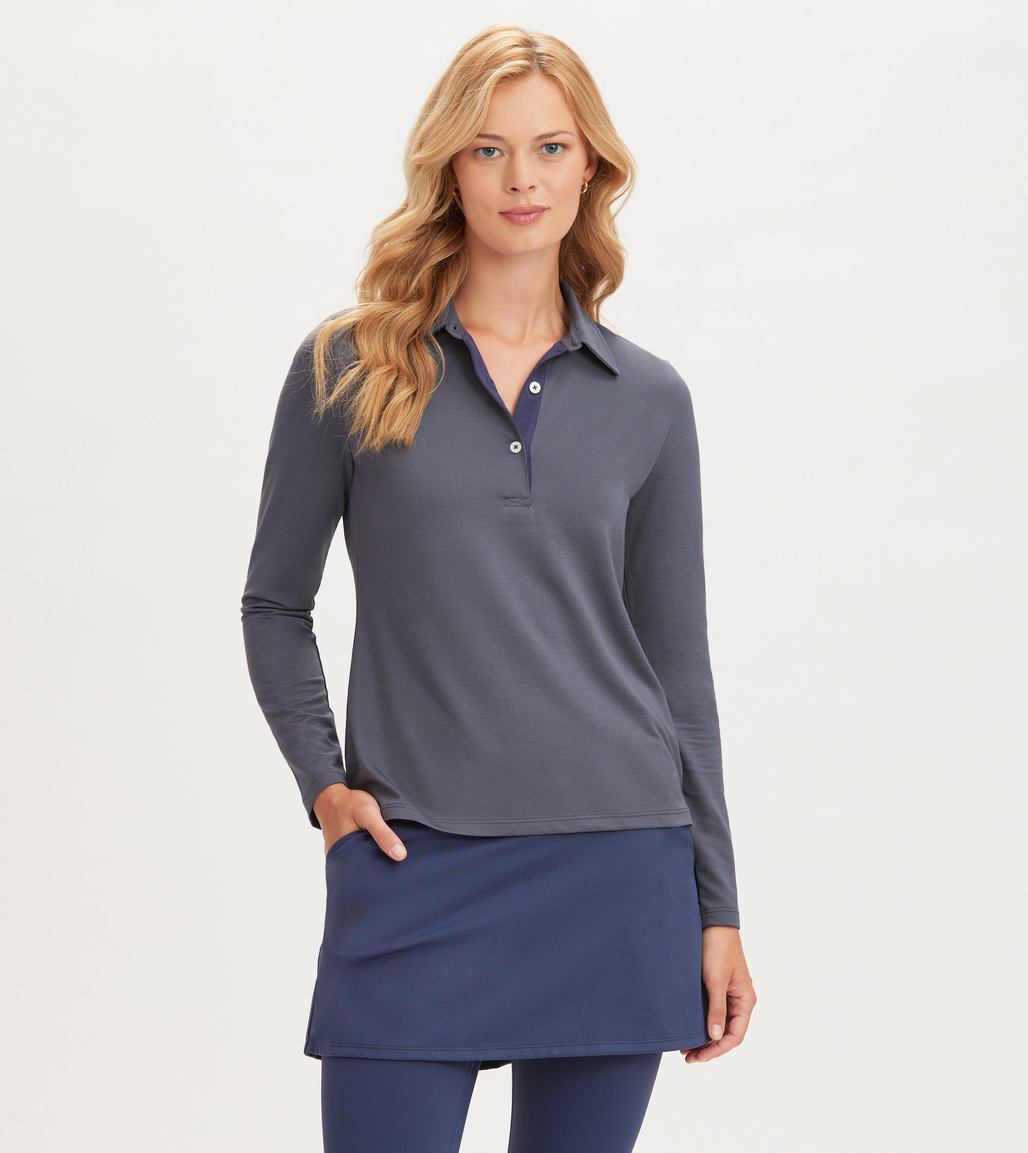 Long Sleeve Performance Polo